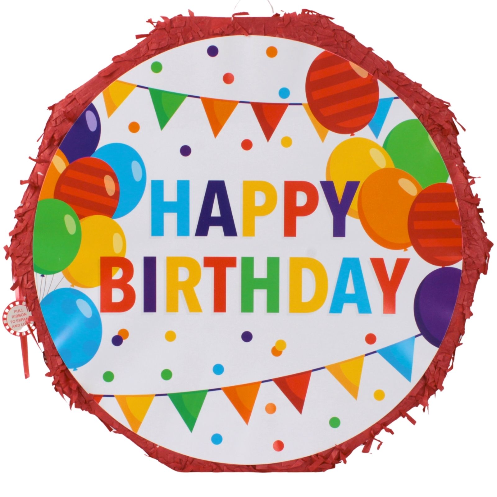 Assorted Happy Birthday Party Pinata - Discount Party Supplies