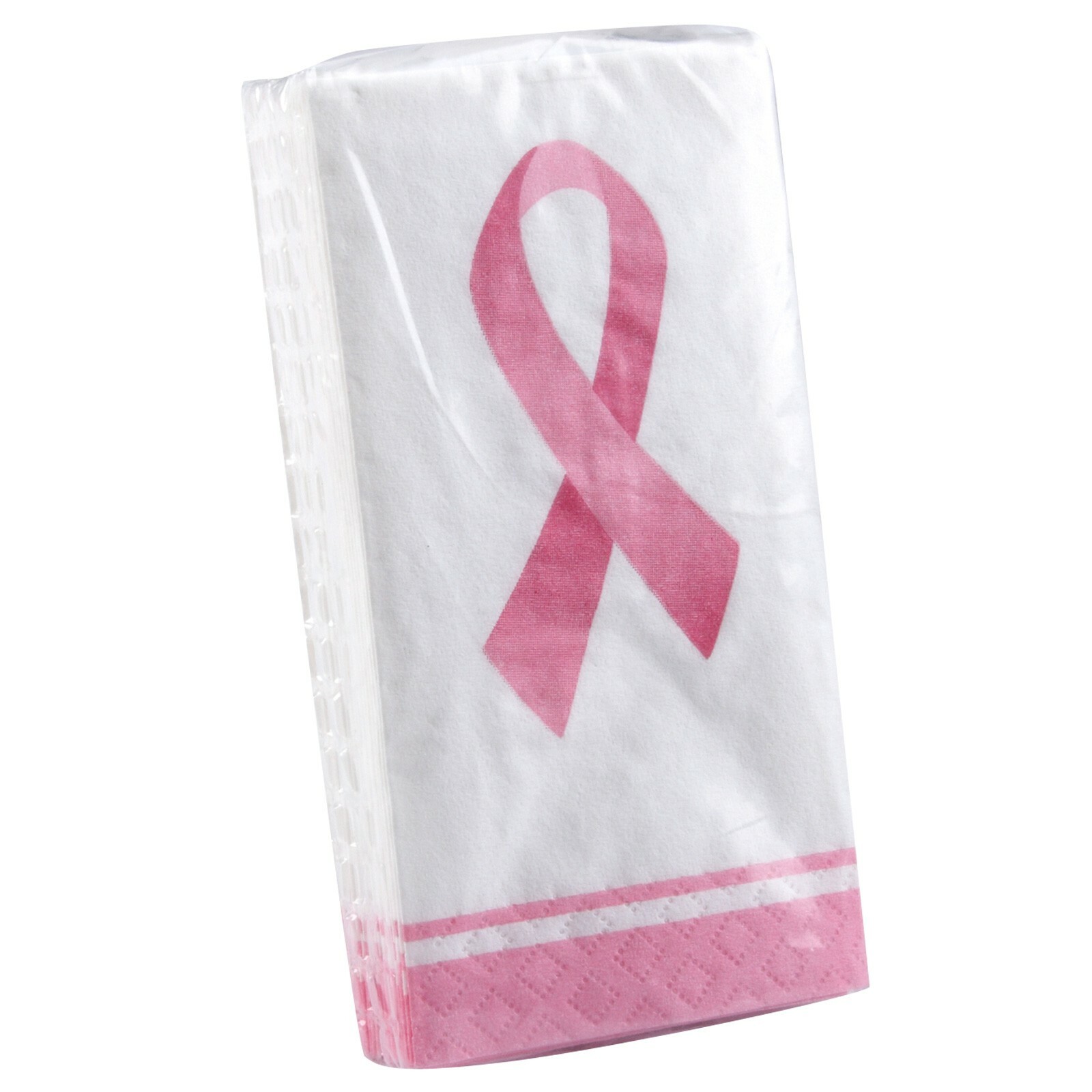 Pink Ribbon Pocket Tissues - Discount Party Supplies