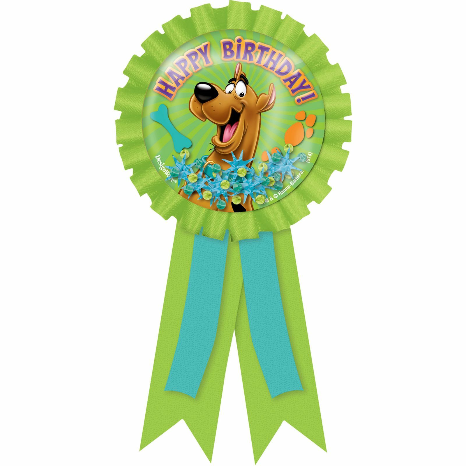 Scooby Doo Award Ribbon - Discount Party Supplies