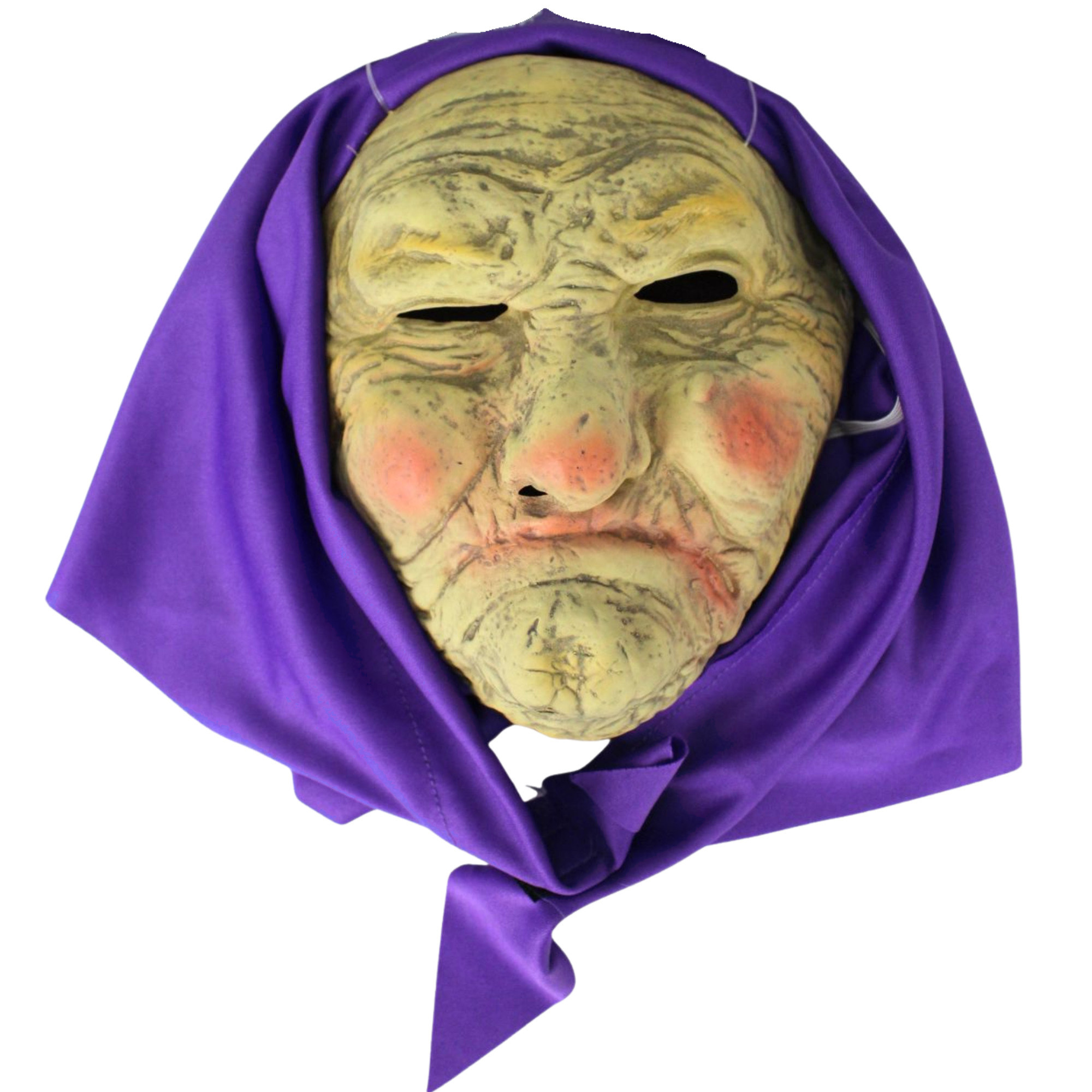 Granny Latex Adult Mask - Discount Party Supplies