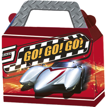 Speed Racer Lolly/Treat Boxes (Pack of 4) - Discount Party Supplies