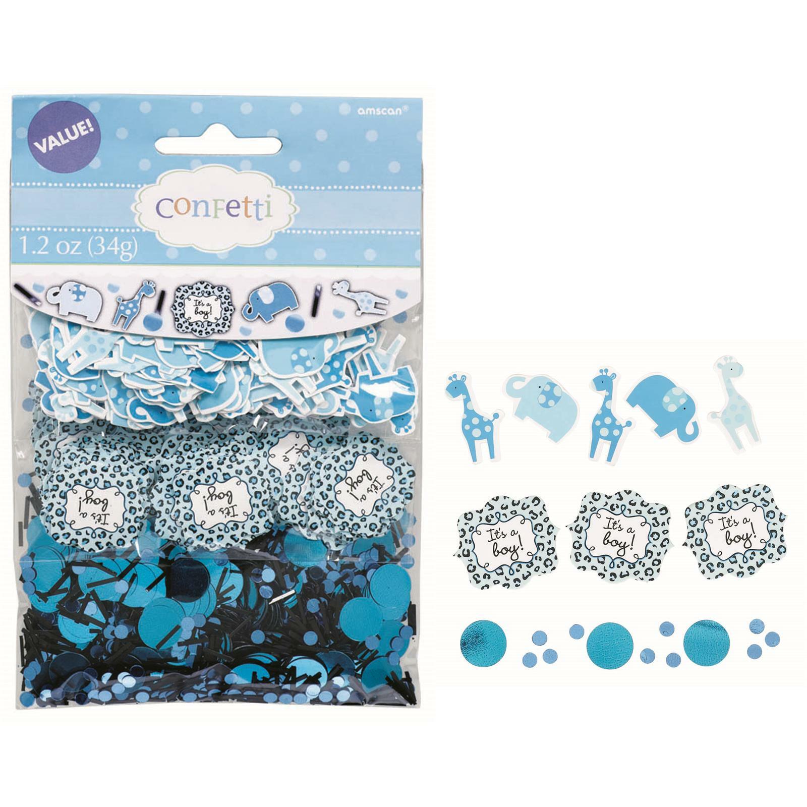 Sweet Safari Boy Confetti/Table Scatters - Discount Party Supplies