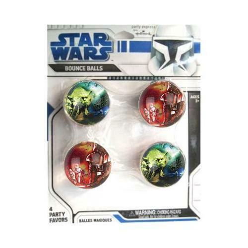 Star Wars Bounce Balls (Pack of 4) - Discount Party Supplies