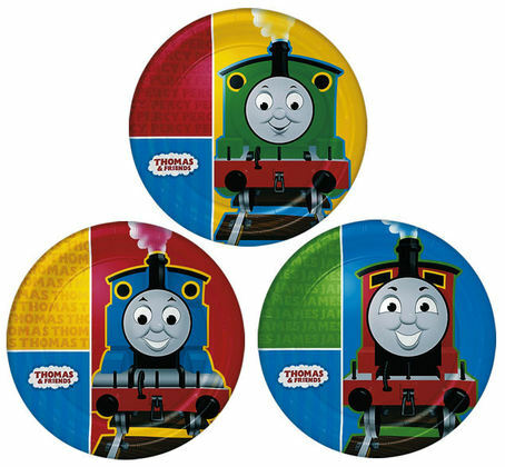 Thomas The Tank Engine Small Paper Plates (Pack of 8) [TTTTWSP01 ...