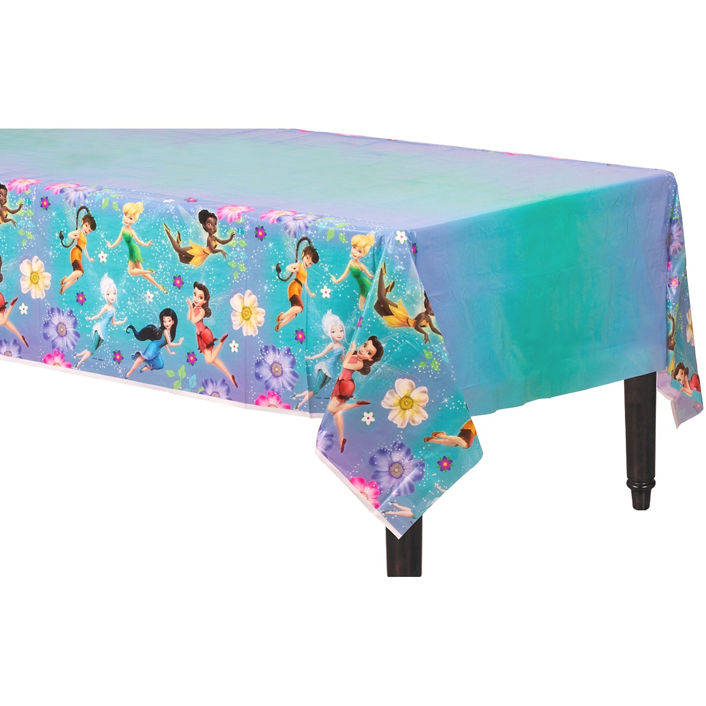 Tinkerbell Best Friends Plastic Tablecloth - Discount Party Supplies