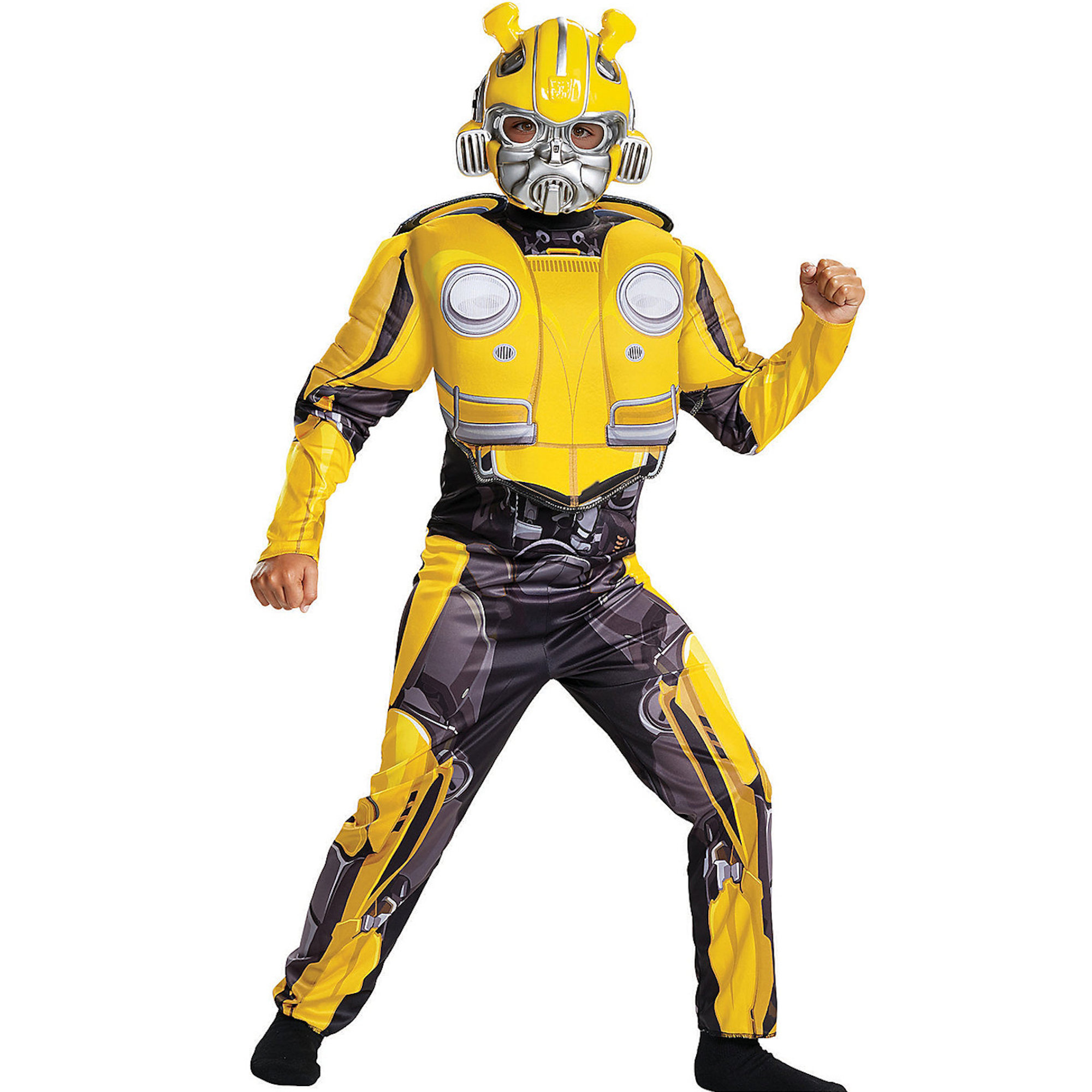 Transformers Bumblebee Kids Muscle Costume - Discount Party Supplies