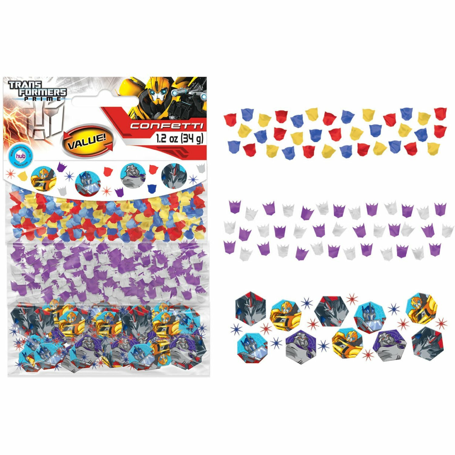 Transformers Prime Confetti/Table Scatters | Transformers | Boys ...