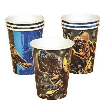 Transformers Paper Cups (Pack of 8) [TRATWCP01] - Discount Party Supplies