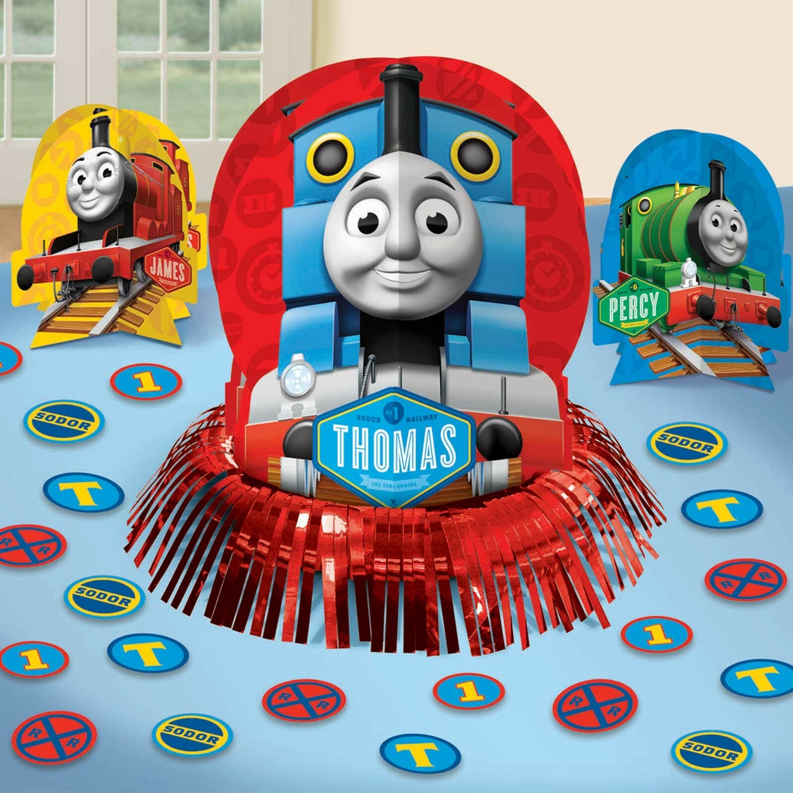Thomas the Tank Engine Table Decorating Kit - Discount Party Supplies