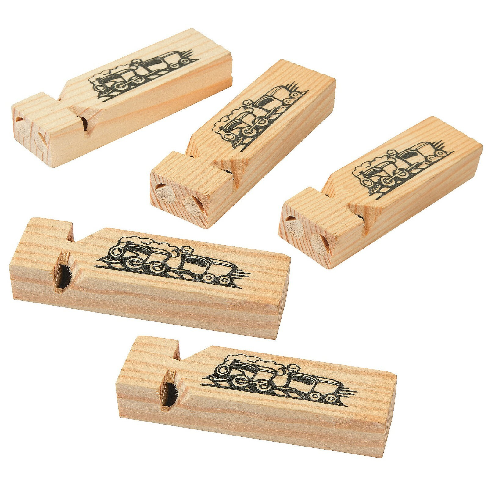 Wooden Train Whistles Small (Pack of 5) | Thomas the Tank Engine | Boys ...