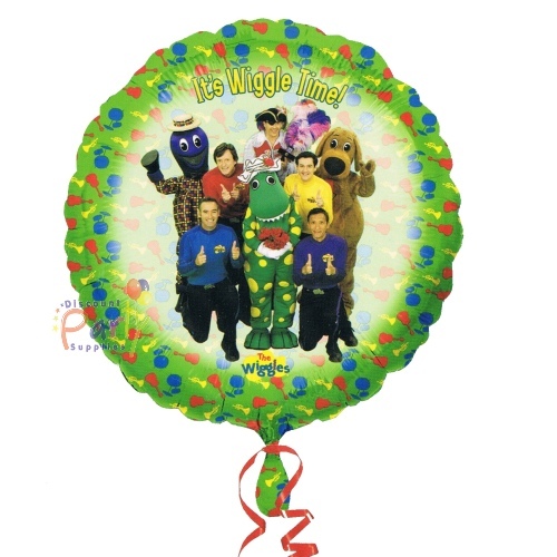 The Wiggles Helium Balloon | Wiggles Party Supplies | Boys and Girls ...