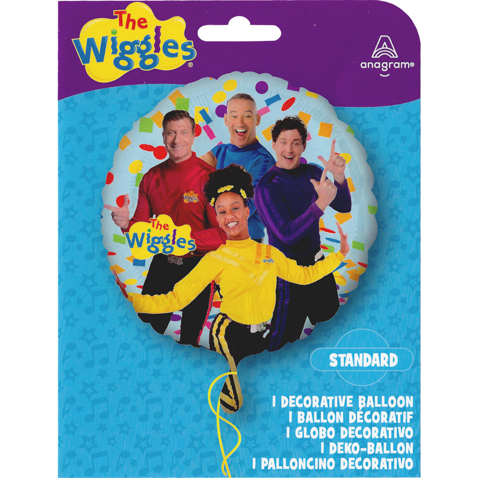 The Wiggles Party Helium Balloon | Wiggles | Boys and Girls Birthday ...