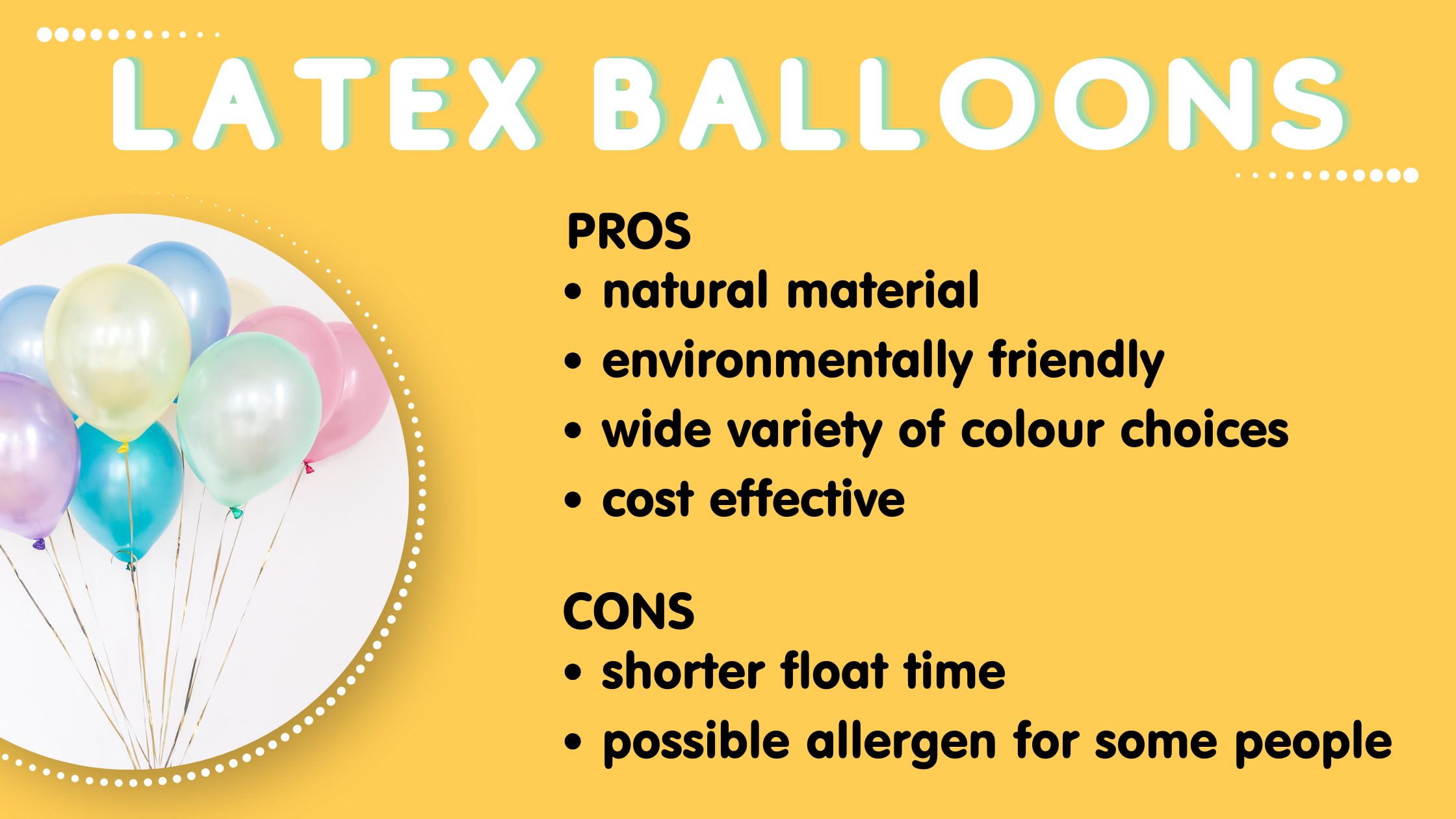 Inflating the Fun: A Guide to Choosing Between Latex and Foil Balloons ...